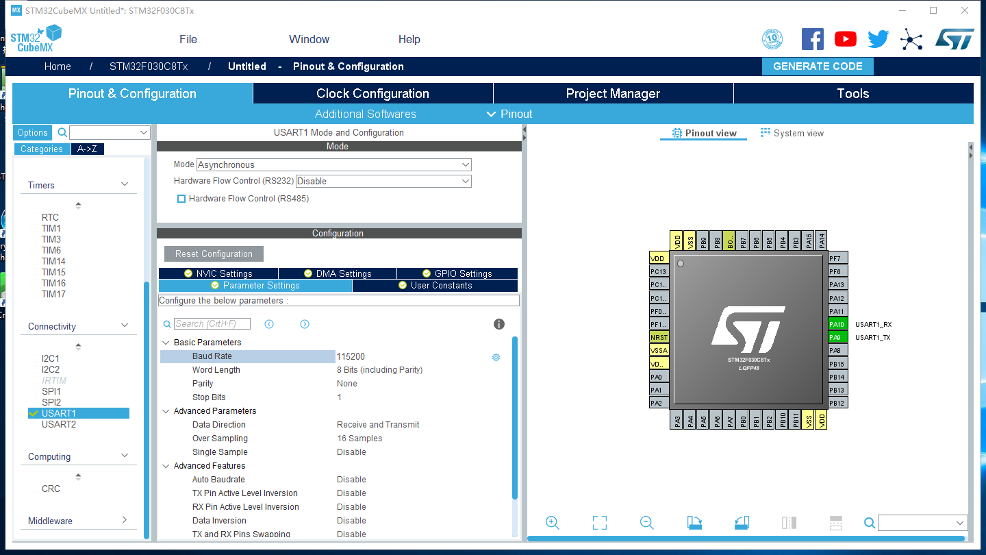 关于STM32 LL库的串口收发数据包的实验_stm32ll库串口-CSDN博客