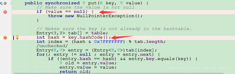 Hashtable、concurrenthashmap为何不支持null键和null值 Concurrenthashmap可以存储null和null键 Csdn博客