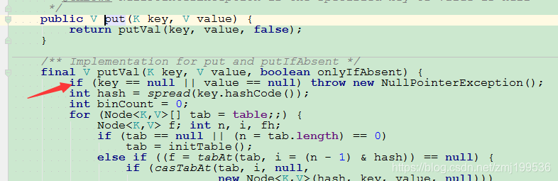 Hashtable、concurrenthashmap为何不支持null键和null值 Concurrenthashmap可以存储null和null键 Csdn博客