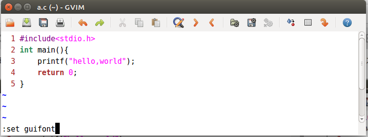 在ubuntu中设置gvim的字体_ubuntu子系统 vim显示的字体-CSDN博客