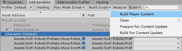 Unity-WebGL使用可寻址式资源管理器（Addressables）_unity webgl 资源-CSDN博客