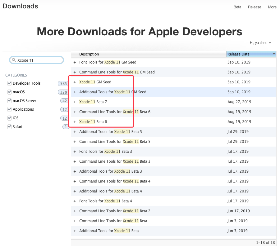 Xcode 11的问题及 Xcode 11 beta 1和beta 2 版下载链接, 官方下载后上传到百度网盘的._xcode11下载-CSDN博客