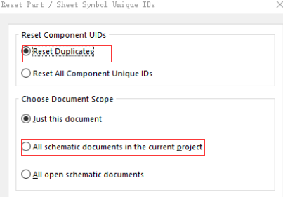 Altium Desinger - 复制原理图报错 (Unique Identifiers Errors)-CSDN博客