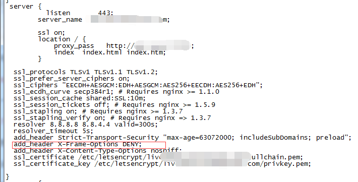 Refused to display 'xxx' in a frame because it set 'X-Frame-Options' to 'deny'._refused to ...