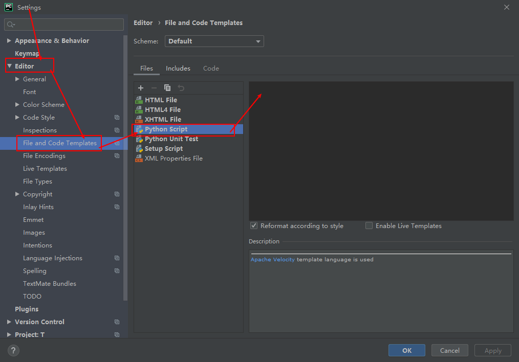 「Python」PyCharm中设置Python文件模板_pycharm设置python模板-CSDN博客