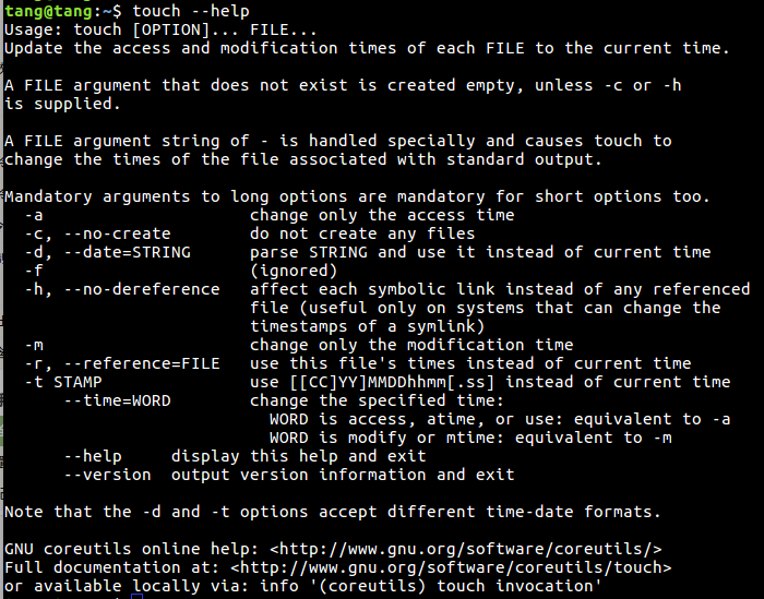 Linux小知识之touch的用法总结_touch -ct-CSDN博客
