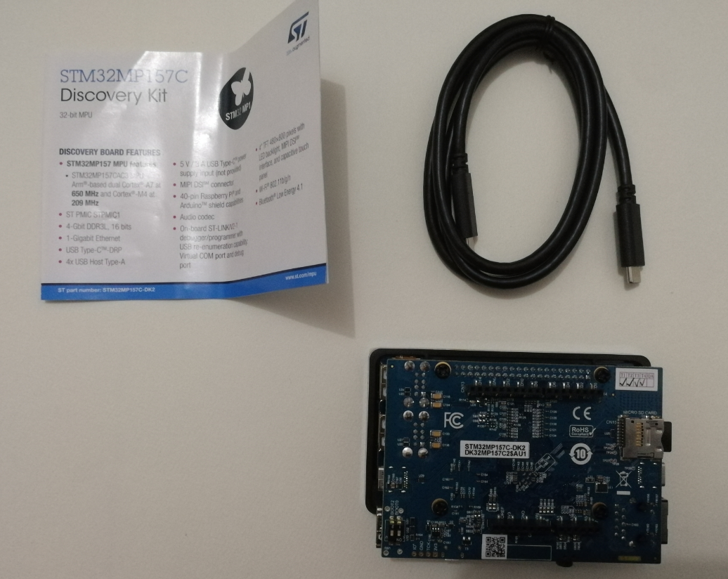 STM32MP157C-DK2 开机测试_stm32mp157 linux开机logo-CSDN博客