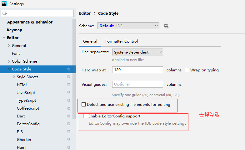 webstorm调整html,js代码换行缩进值_javascript 换行之后缩进不对-CSDN博客