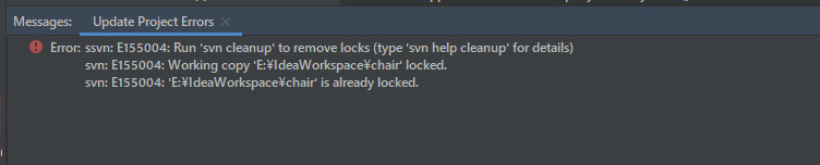 SVN IDEA E230001 解决方案_idea svn e230001-CSDN博客