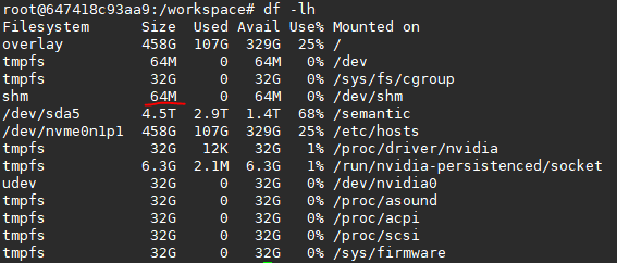 docker 多线程（multiprocessing）报错：leaked semaphores 以及 bus error (core dumped)_docker bus error ...