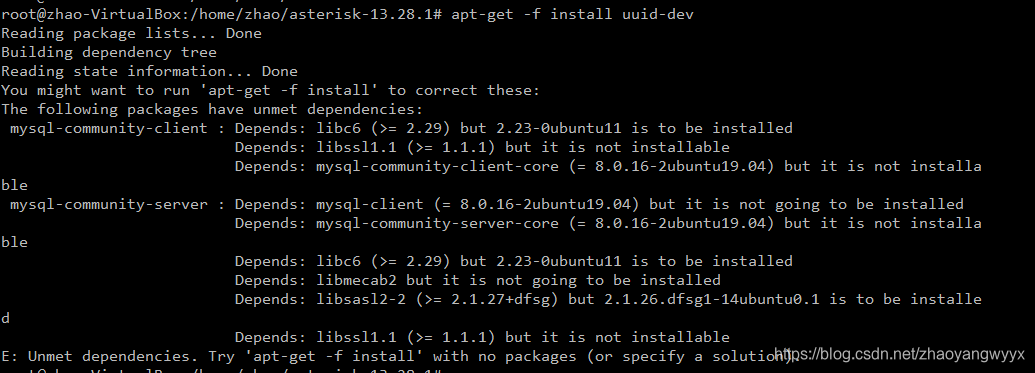 Ubuntu Sudo Apt Get Install 安装错误 Csdn博客