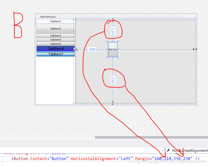 Wpf Horizontalalignment Verticaalignment Marginhorizontalalignmentstretch Csdn博客
