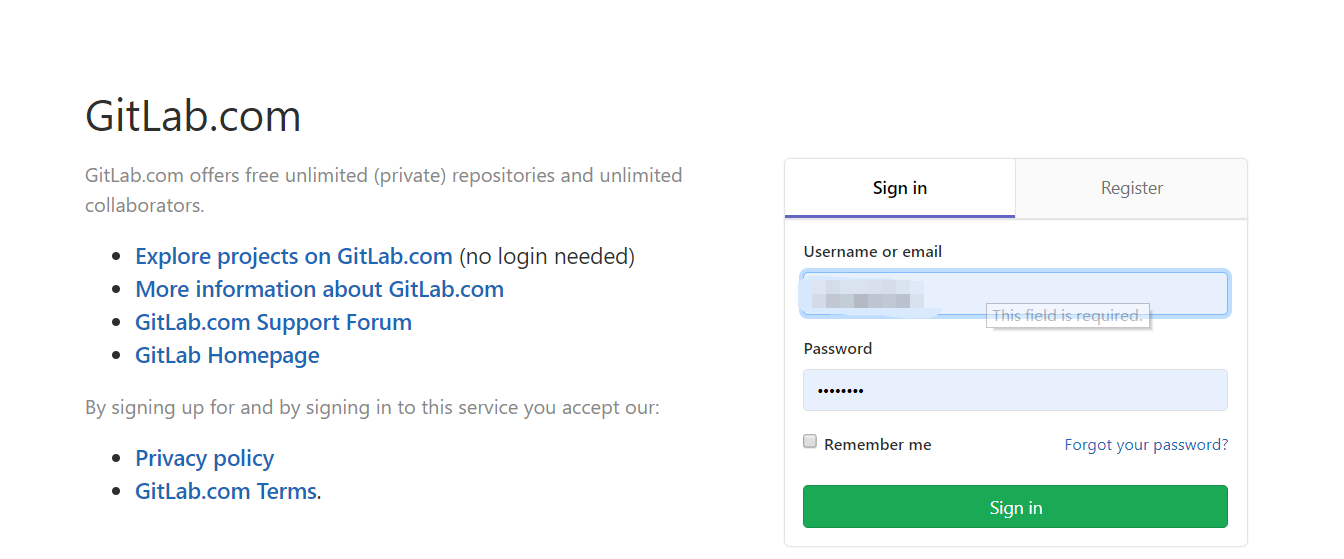 GitLab新建项目后push reject提交失败的解决办法_push rejected-CSDN博客