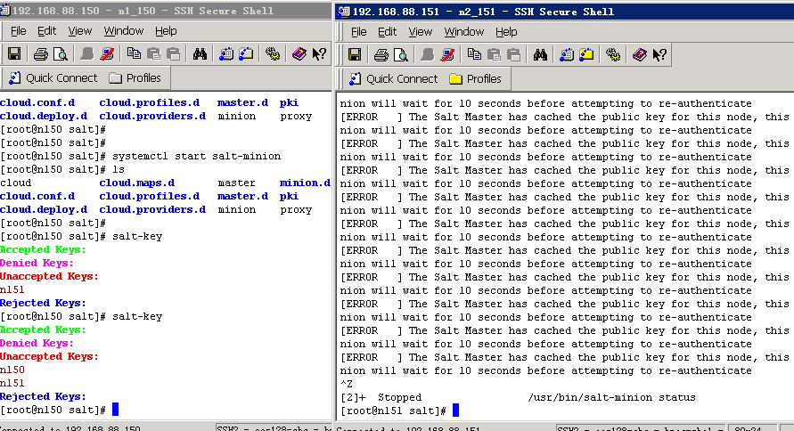 Saltstack：rror while bringing up minion for multi-master. Is master at ...