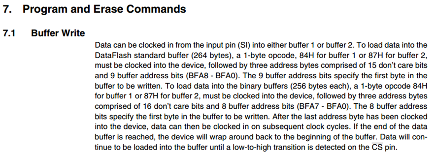 单片机读写flash AT45DB041D-SU调试BK2461_45db641写入失败-CSDN博客