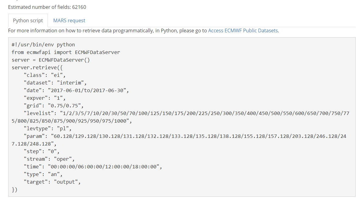使用python下载欧洲中心ECMWF资料(多进程)_ecmwf 再分析资料经纬度怎么选-CSDN博客