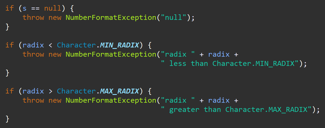 非常详细的Java的Integer类的parseInt方法源代码解析（JDK1.8，逐行解释，包括注释）_java parseint-CSDN博客