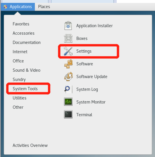 Centos7 GNOME Desktop桌面版-调整屏幕分辨率_gnome 重置显示器 设置-CSDN博客
