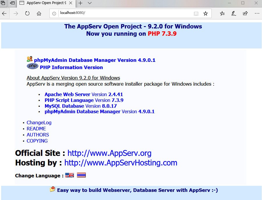 安装PHP环境——AppServ工具包_appserv下载 csdn-CSDN博客