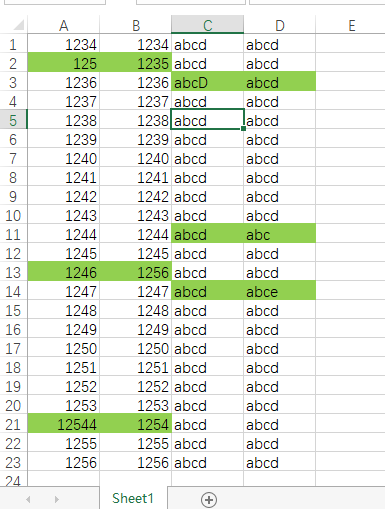 VBA实现文本对比着色_vba对比两列中文标色-CSDN博客