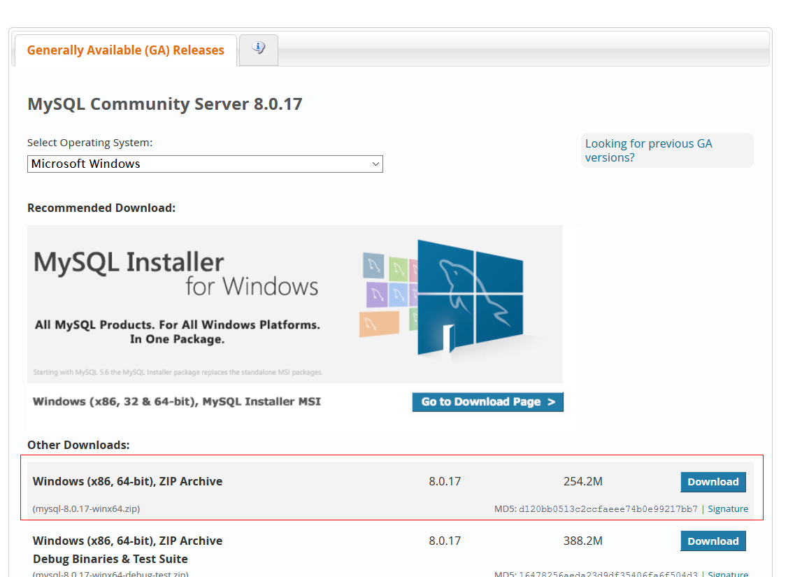 Win10安装两个不同版本MySQL数据库（一个5.7，一个8.0.17）_5.0.96-community-nt 和8.0.17 数据库表同步-CSDN博客
