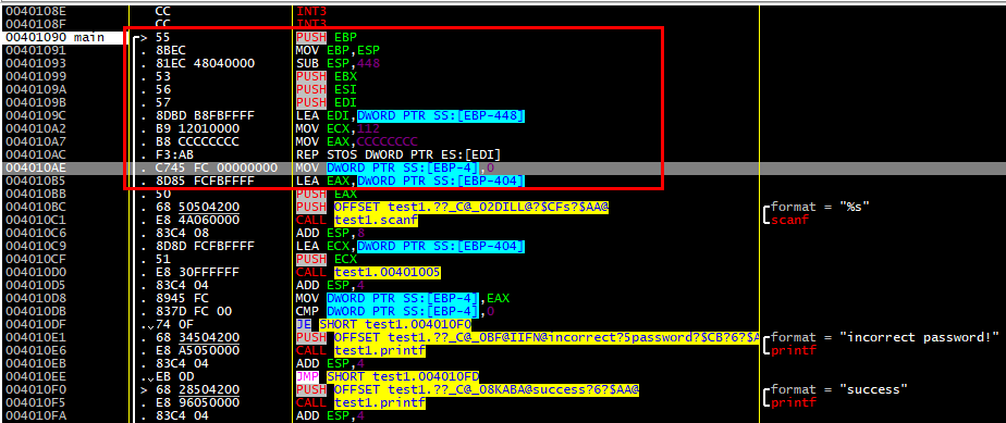 【逆向】栈溢出漏洞学习过程（一）通过字符串验证的简单程序分析_堆栈dword ptr ss:[ebp-0x8]值是通过网络验证获取,直接修改很麻烦-CSDN博客