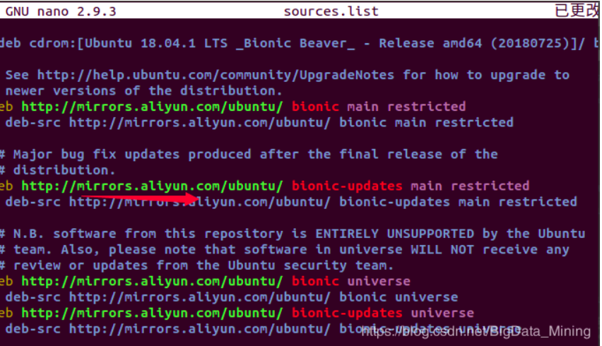 ubuntu执行apt-get update报错： 错误:14 http://cn.mirrors.ustc.edu.cn/ubuntu bionic InRelease-CSDN博客