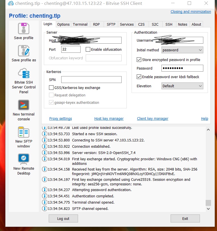Bitvise ssh client工具-CSDN博客