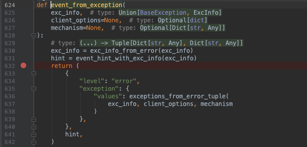 sentry中python sdk 捕捉异常原理_怎么抓取 sentry sdk 的请求-CSDN博客