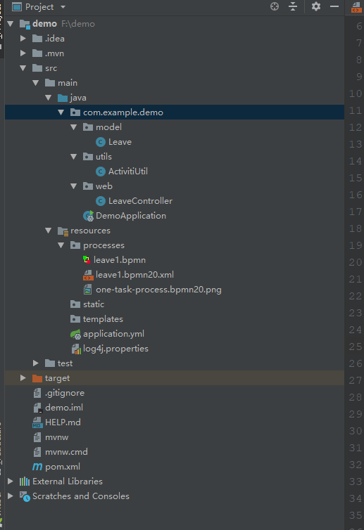 【activiti 入门】springboot 集成activiti6.0的demo_spring boot 完整activiti6.0 demo-CSDN博客