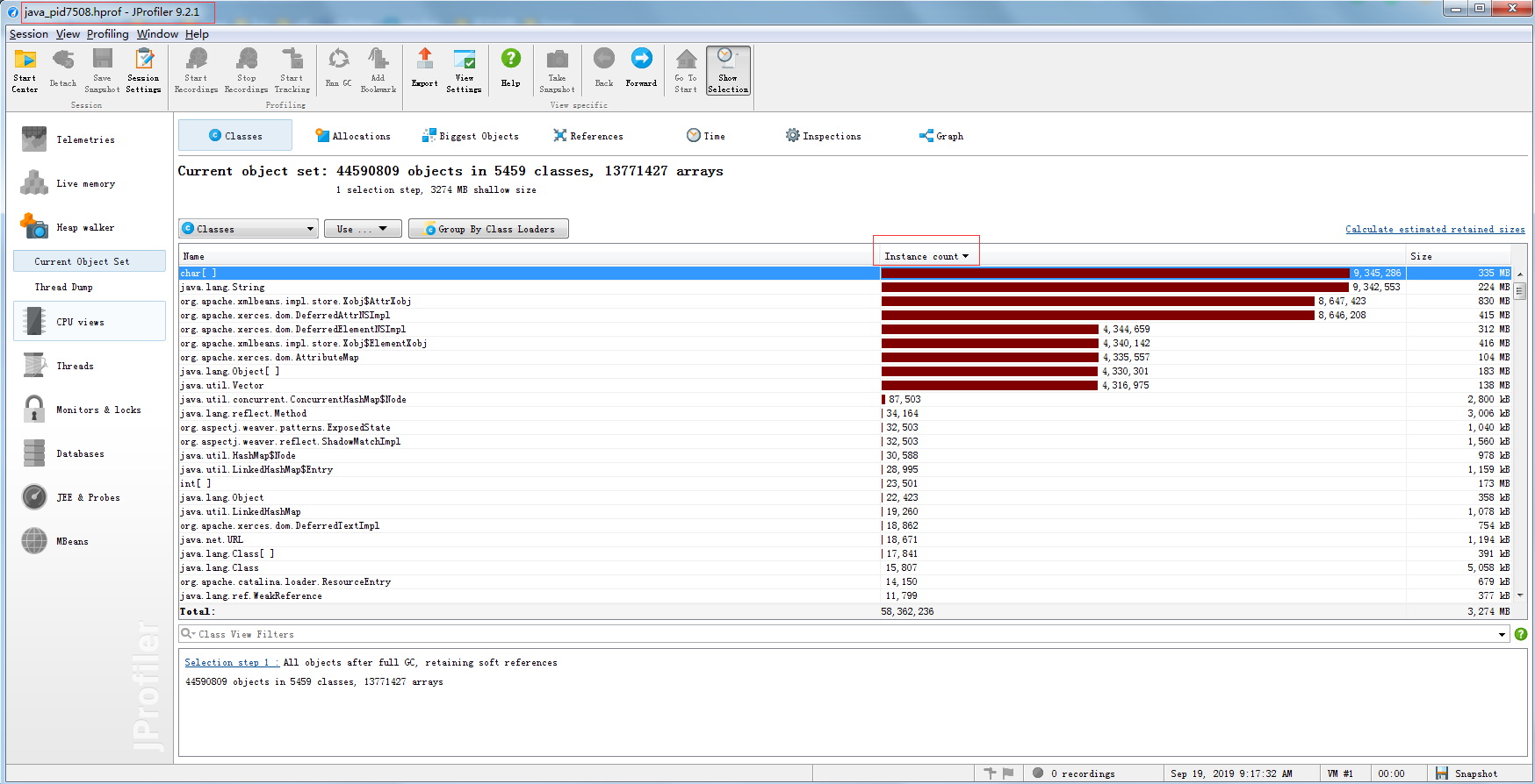 使用JProfiler和MAT打开内存超大的hprof文件时报错的解决方案_jprofiler.vmoptions-CSDN博客