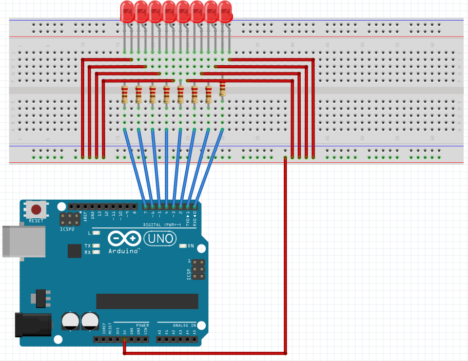 Arduino制作实践课程（1）闪灯和流水灯arduino编程语言灯取反 Csdn博客 0221