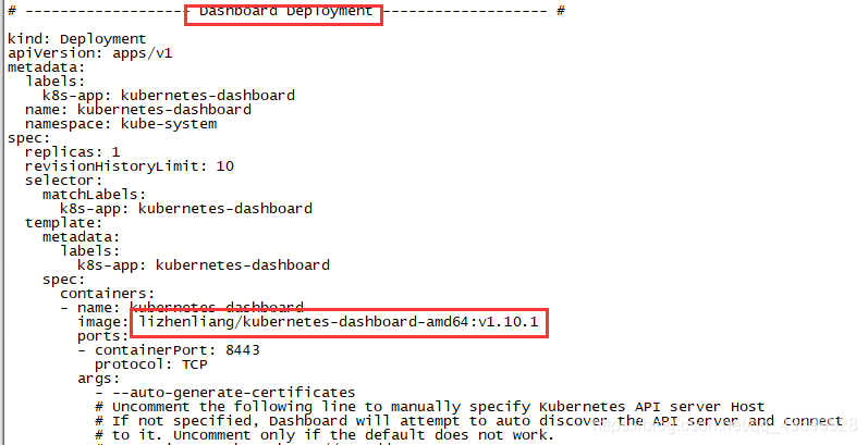 K8s部署web Ui界面(dashboard) Csdn博客