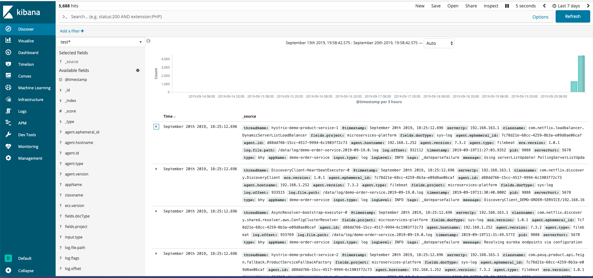 Docker搭建ELK+Kafka+FileBeat统一日志中心_docker elk+kafka+logstash + filebeat日志监控平台-CSDN博客