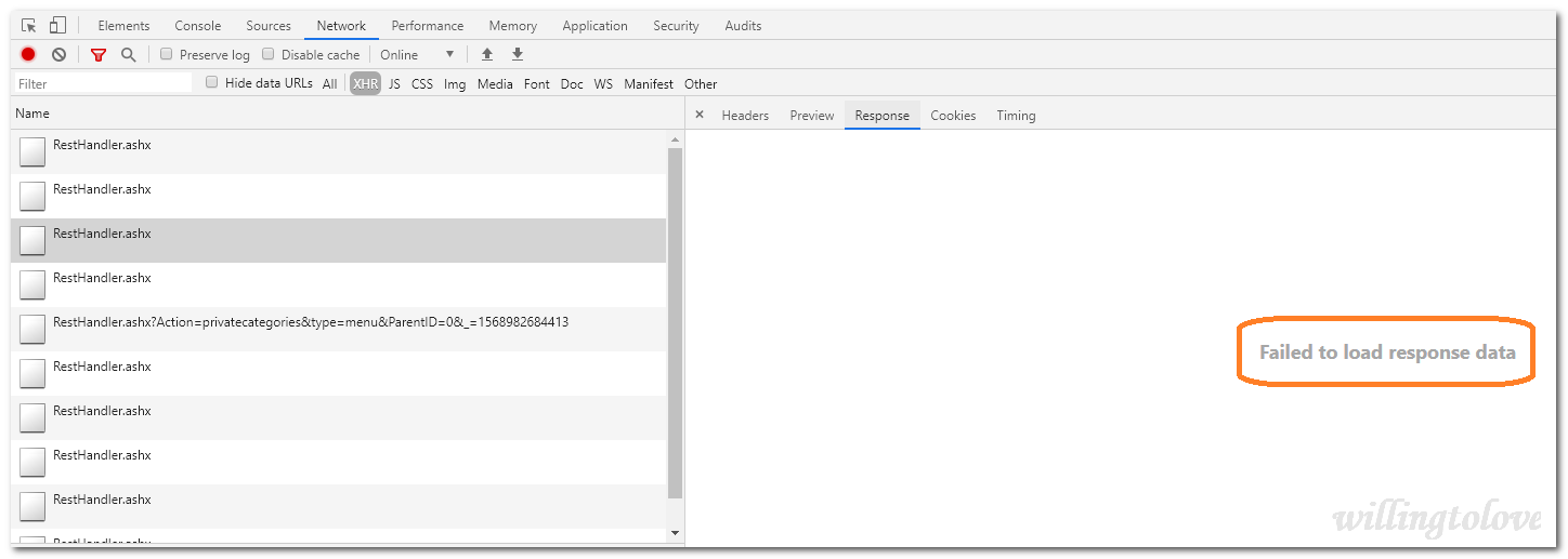js ajax请求成功，response显示 “failed to load response data”_ajax failed to load response-CSDN博客
