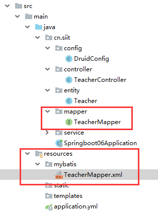 Springboot中mapper.xml映射文件存放在resource目录下问题_springbootmapperml文件是不是写在resources-CSDN博客