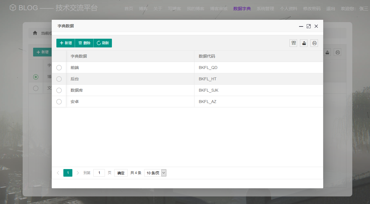 Java个人博客项目 一念之间 Csdn博客