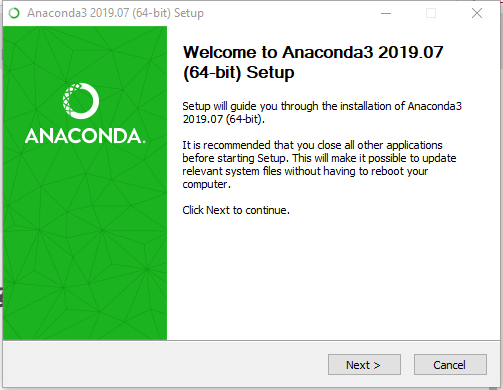 Anaconda 2019.07安装（Win10）_anaconda2019.07-CSDN博客