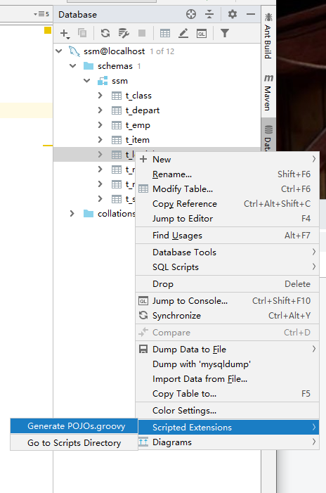 idea通过Database生成数据库的实体类_dbeaver生成实体类-CSDN博客