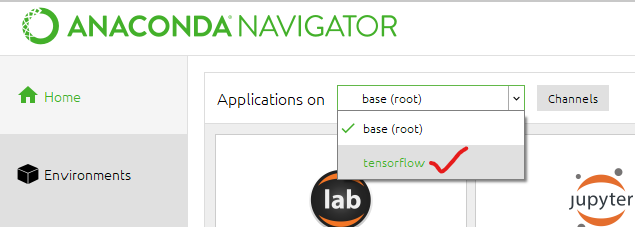 Tensorflow安装（python3.7，anaconda）_python active tensorflow-CSDN博客