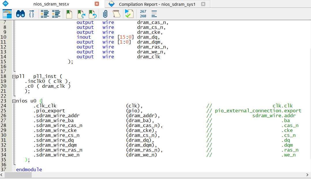 FPGA学习[1]——在SDRAM中运行NIOS II 超详细教程（一）_nios ii sdram-CSDN博客