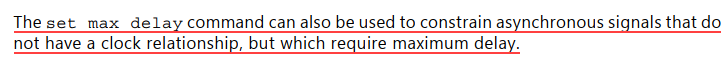 时序例外_Timing Exceptions_Min/Max Delays（set_max_delay/set_min_delay）_什么是maxdelay-CSDN博客