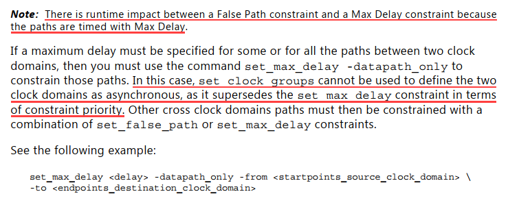 时序例外 Timing Exceptions Min Max Delays（set Max Delay Set Min Delay） 什么是