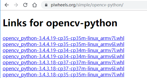 树莓派通过pip安装OpenCV_树莓派通过pip安装的预编译open cv 4二进制文件-CSDN博客