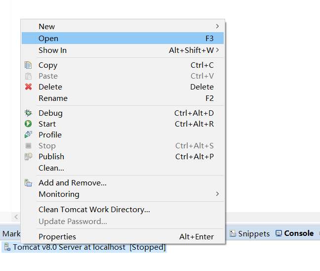 Server Tomcat v8.0 Server at localhost was unable to start within 45 seconds. If the server ...