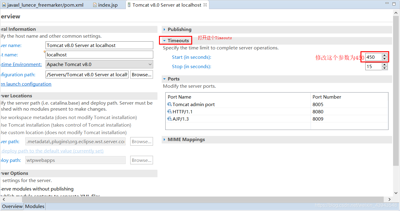 Server Tomcat V8 0 Server At Localhost Was Unable To Start Within 45 Seconds If The Server