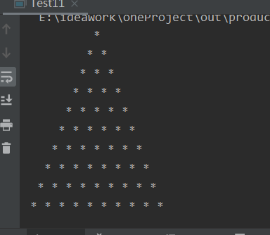 Output pyramid graphics (numbers 1~9) - Programmer Sought