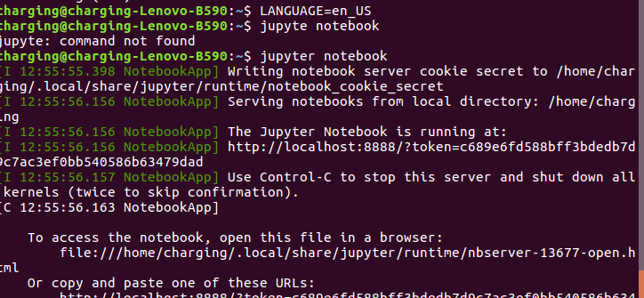 ubuntu jupyter notebook 打不开_linux中启动jupyter notebook时出现user-open error: reques-CSDN博客
