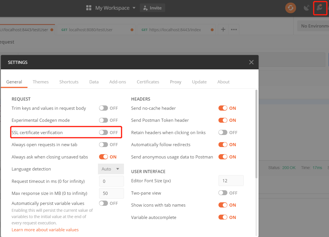 使用jdk自带的 keytools 创建自签名证书，并配置SpringBoot SSL采用HTTPS访问，及使用Postman测试时的坑_springboot配置自签证书 postman怎么 ...