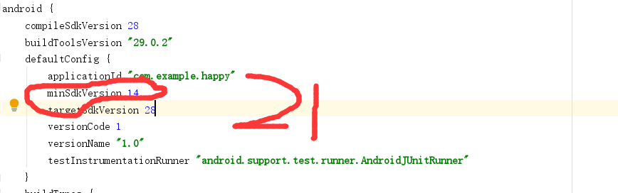 【Error】Call requires API level 21 (current min is 14)解决办法_call requires api level 21 (current ...